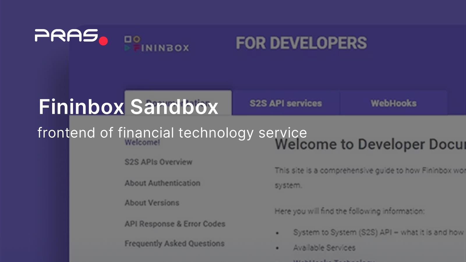 Fininbox – company case | PRAS.by